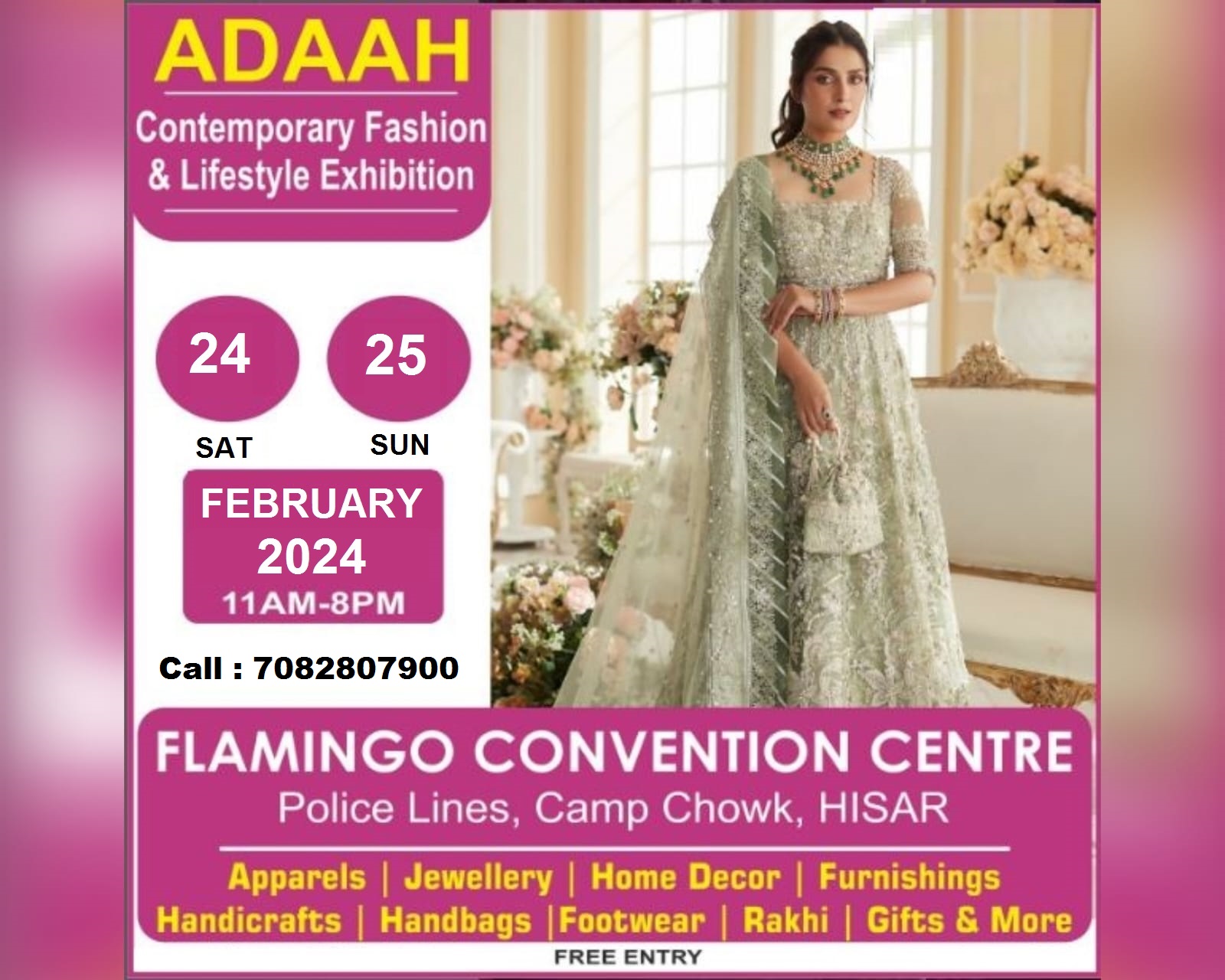 Adaah Contemporary Fashion & Lifestyle Exhibition At Flamingo ...