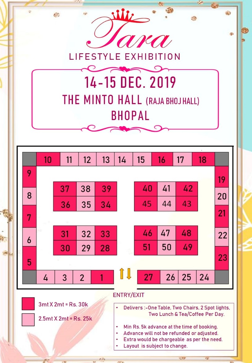 Tara Lifestyle Exhibition At The Minto Hall, Bhopal On 14-15 December 2019