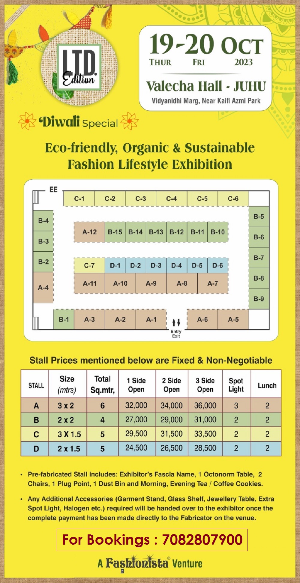 Diwali Special - Organic Fashion & Lifestyle Exhibition At Valecha Hall ...