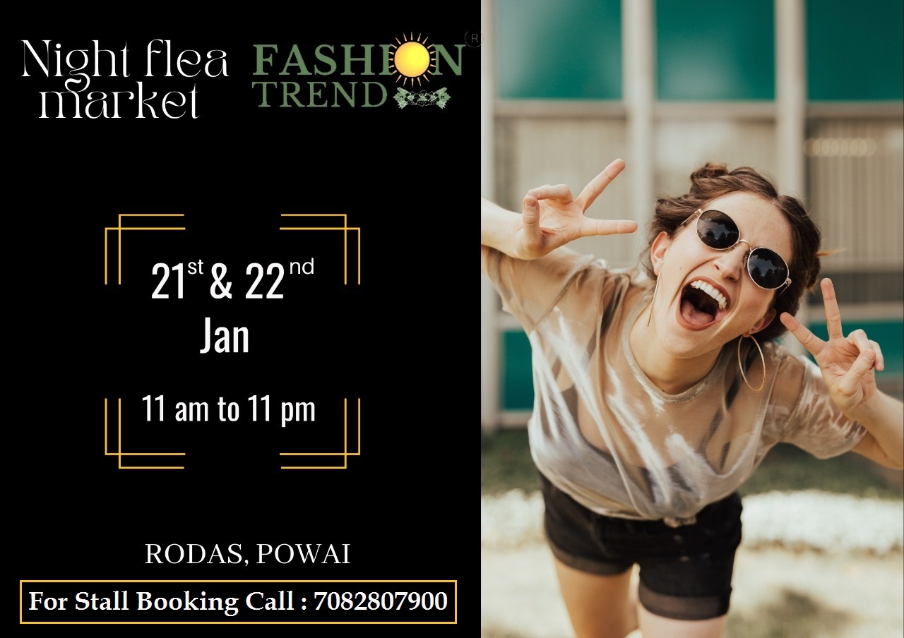 Night Flea Market At Rodas Powai, Mumbai on 21,22 January 2023