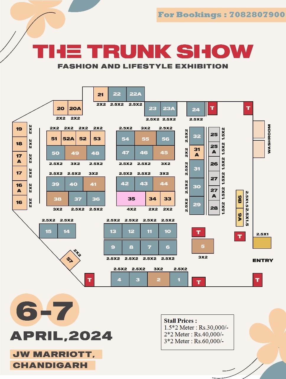 The Trunk Show At JW Marriott, Chandigarh on 6,7 April 2024