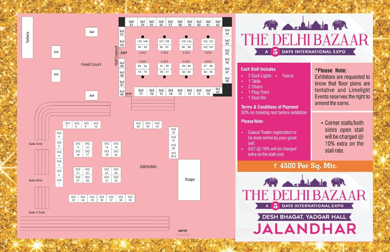 The Delhi Bazaar Exhibition At Desh Bhagat Yadgar Hall, Jalandhar On 20 ...
